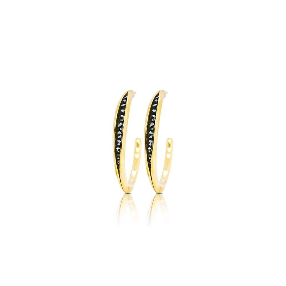 quartz with negative crystal ring - J. McVeigh Jewelry