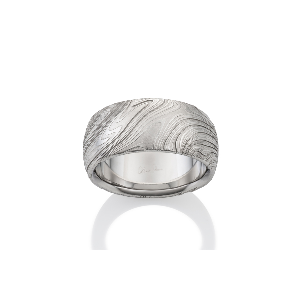 OVAL AMETHYST "zip-zip" RING - J. McVeigh Jewelry