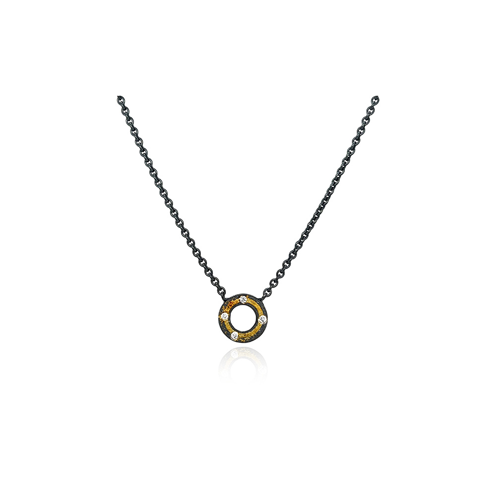 chain with "O" pendant - J. McVeigh Jewelry