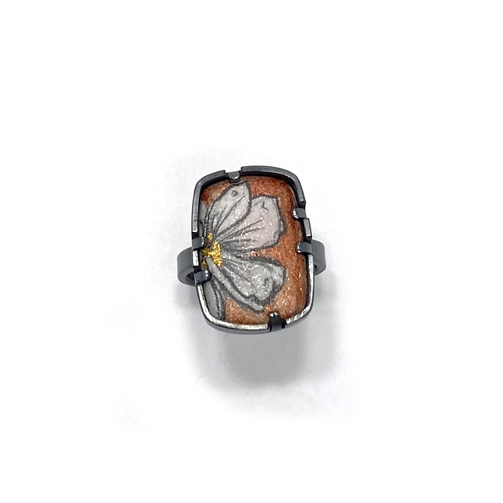 Large Desert Primrose Ring - J. McVeigh Jewelry