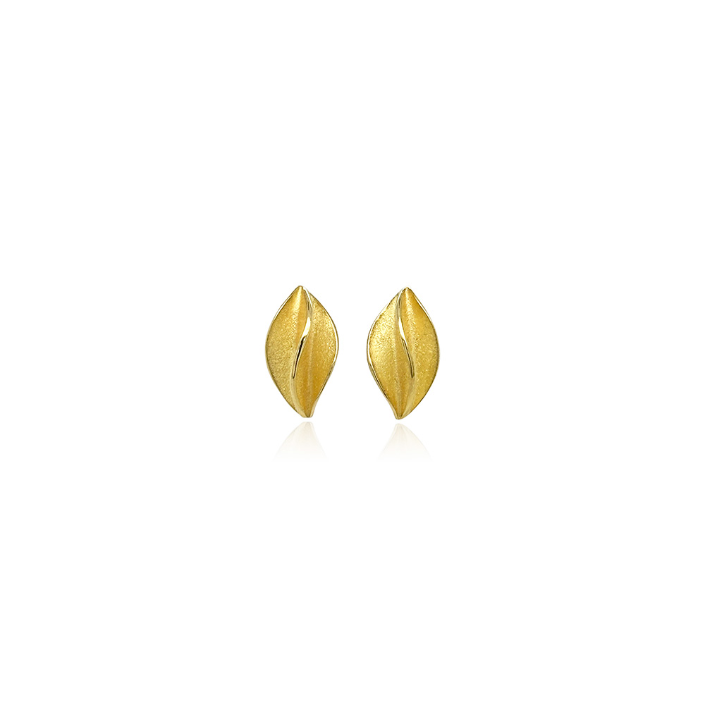 Mini Unity earrings in 18k gold - J. McVeigh Jewelry